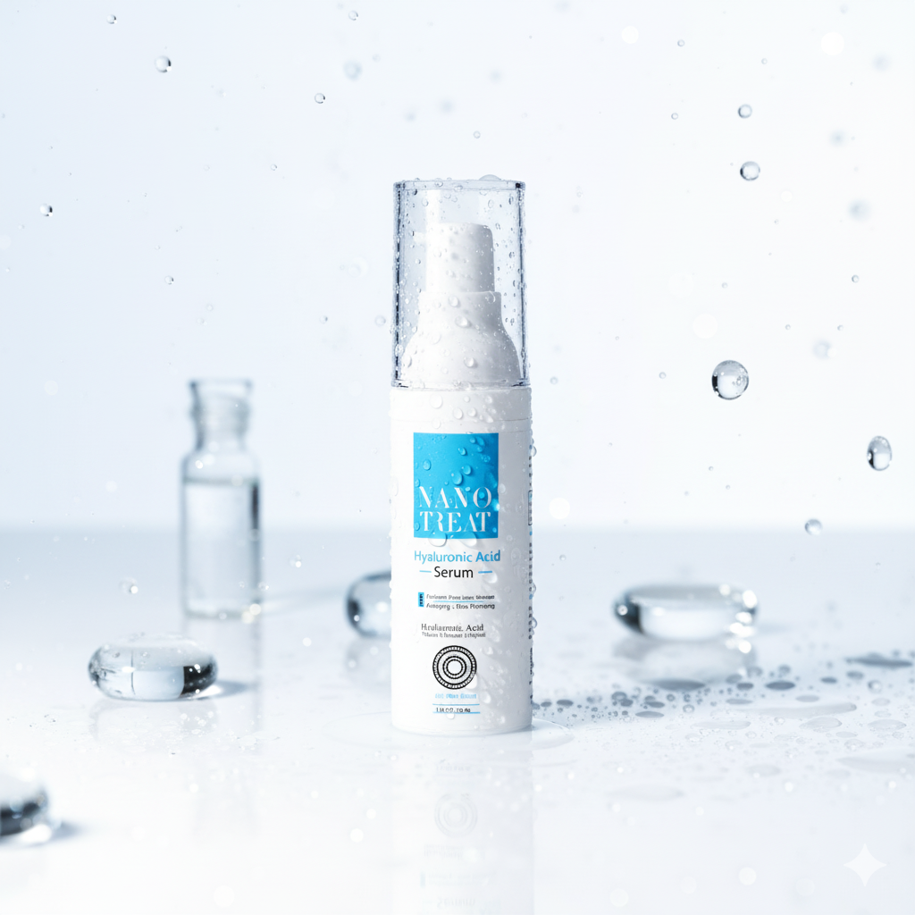 Hyaluronic Acid+ Vit B5 Serum – Nano-treat